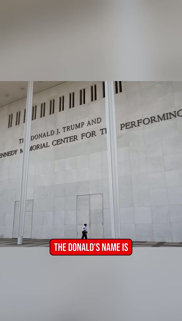 Trump's name will be erased one disgusting letter at a time.