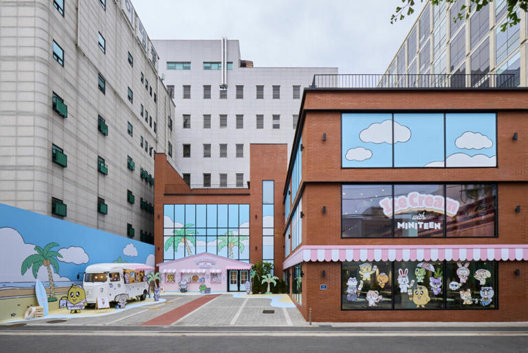 Seventeen scoops up fans across Asia with its ice cream themed pop-up