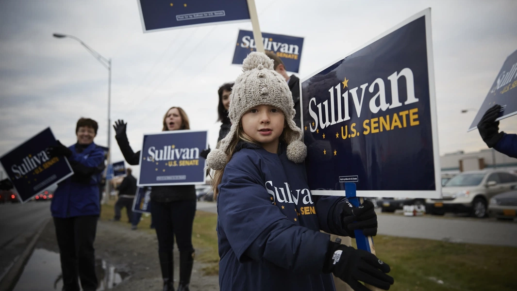 Sen. Sullivan accuses Democrats of backing namesake challenger