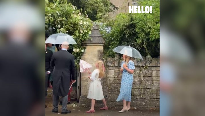 Watch: Lena Tindall steals the show with rebellious umbrella dance at ...