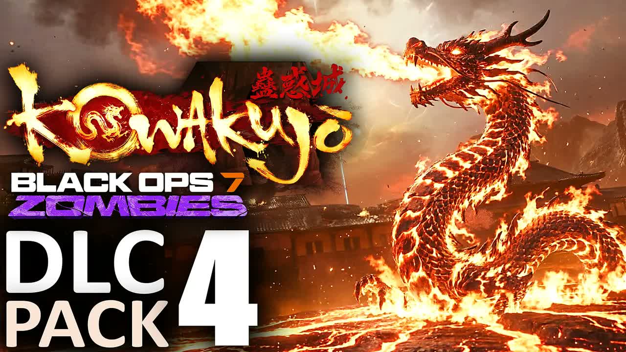 Black Ops 7 Zombies DLC 4 Kowakujō gameplay breakdown! Dragons return ...