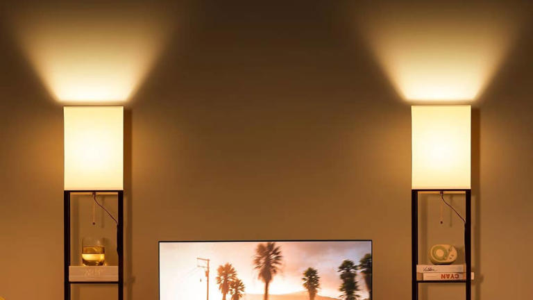 Save nearly $20 on Walmart's stylish $39 floor lamp with shelves for ...