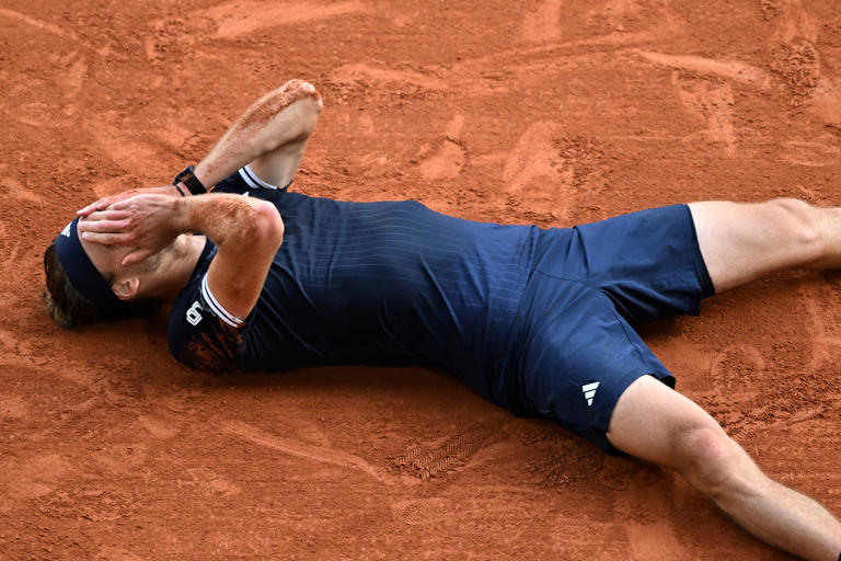 Years of pent-up emotions came flooding out of Alexander Zverev when he ...