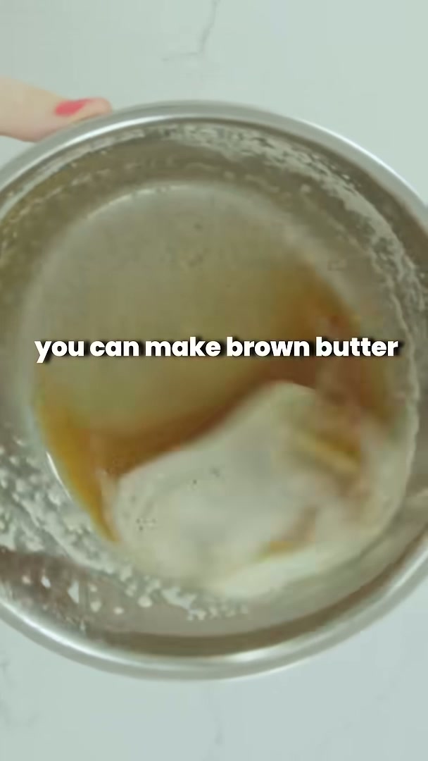 Brown butter without a pan