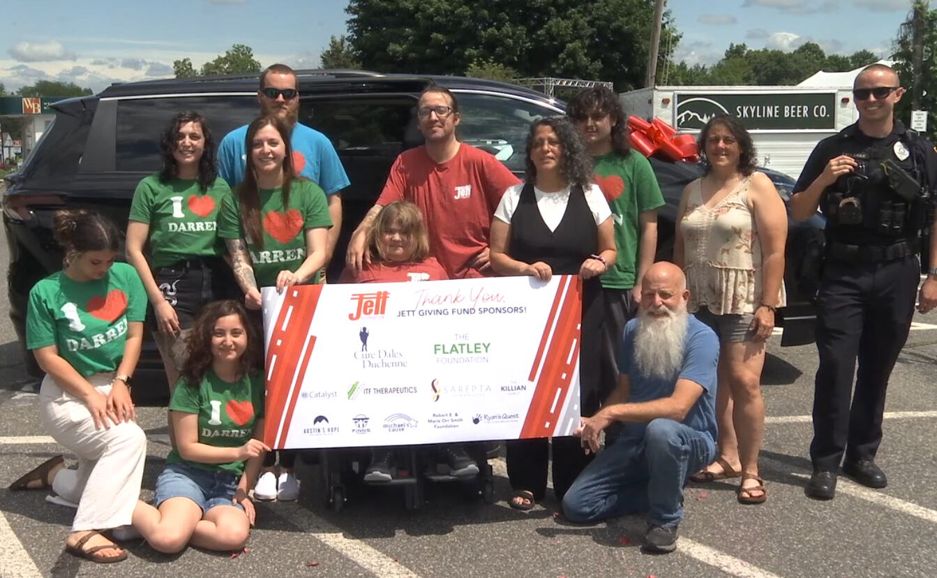 Jett Foundation surprises Westfield teen with life-changing accessible van