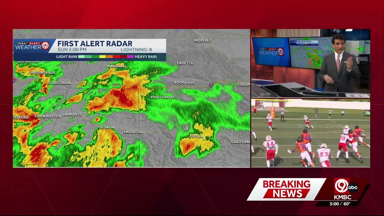 Watch live: Tornado warning issued in the KMBC viewing area