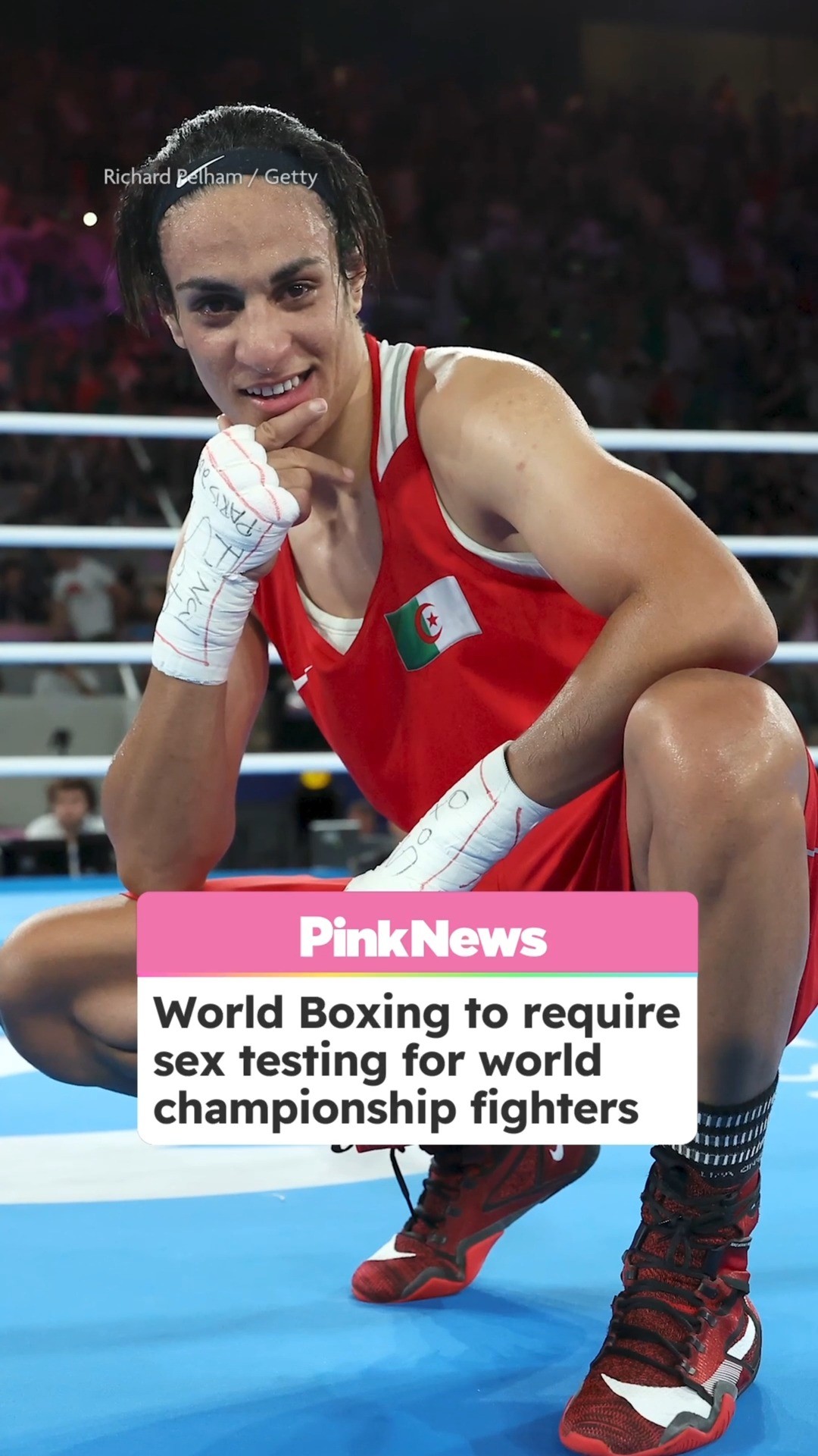 Olympic boxer Imane Khelif at center of new "sex testing" rules ...