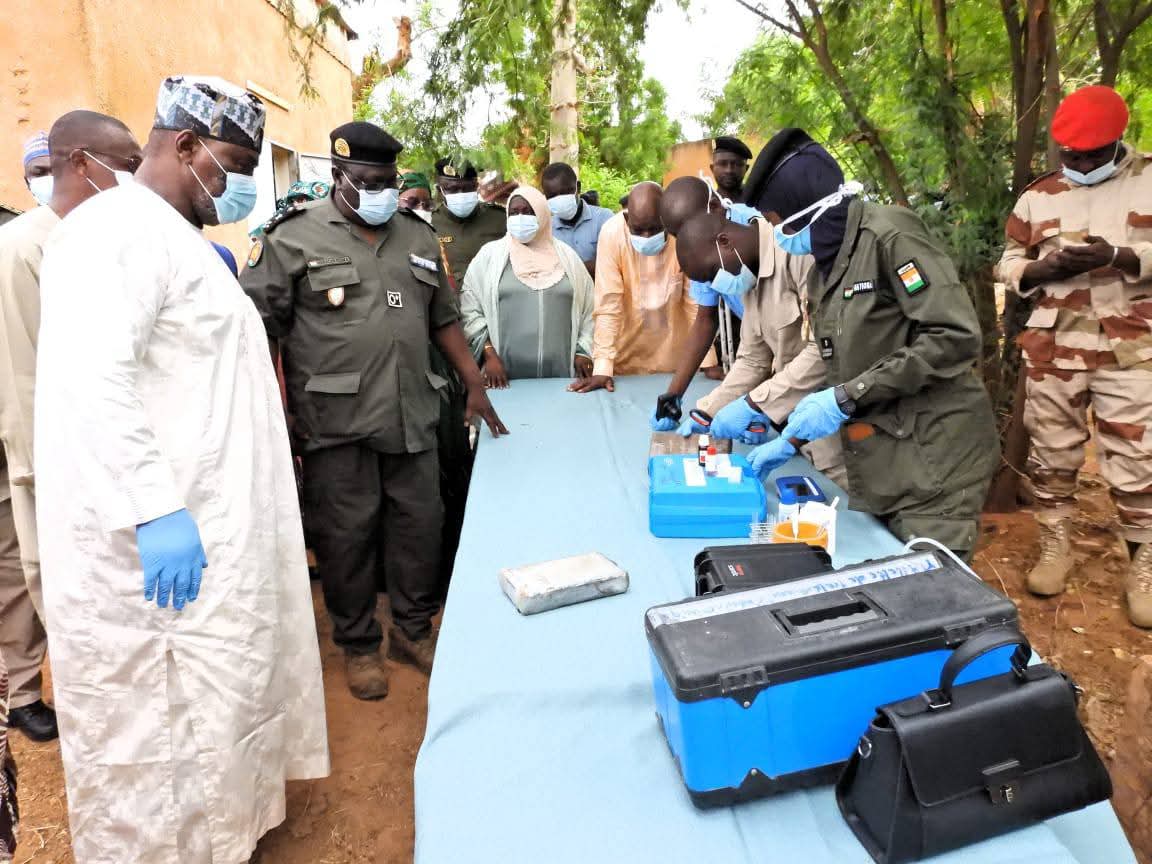 Niger : plus de 319 kg de cocaïne détruits lors d’une opération d ...
