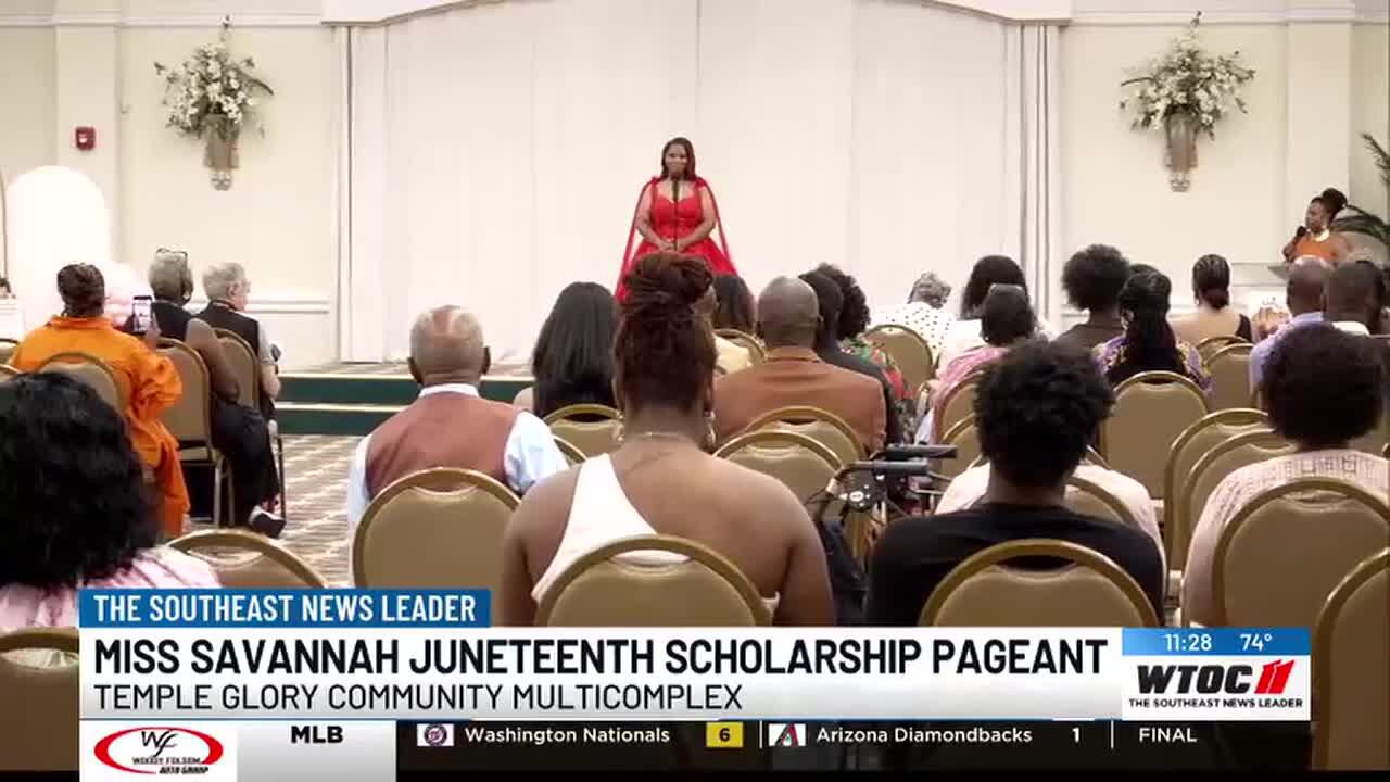Miss Savannah Juneteenth Scholarship Pageant held Saturday