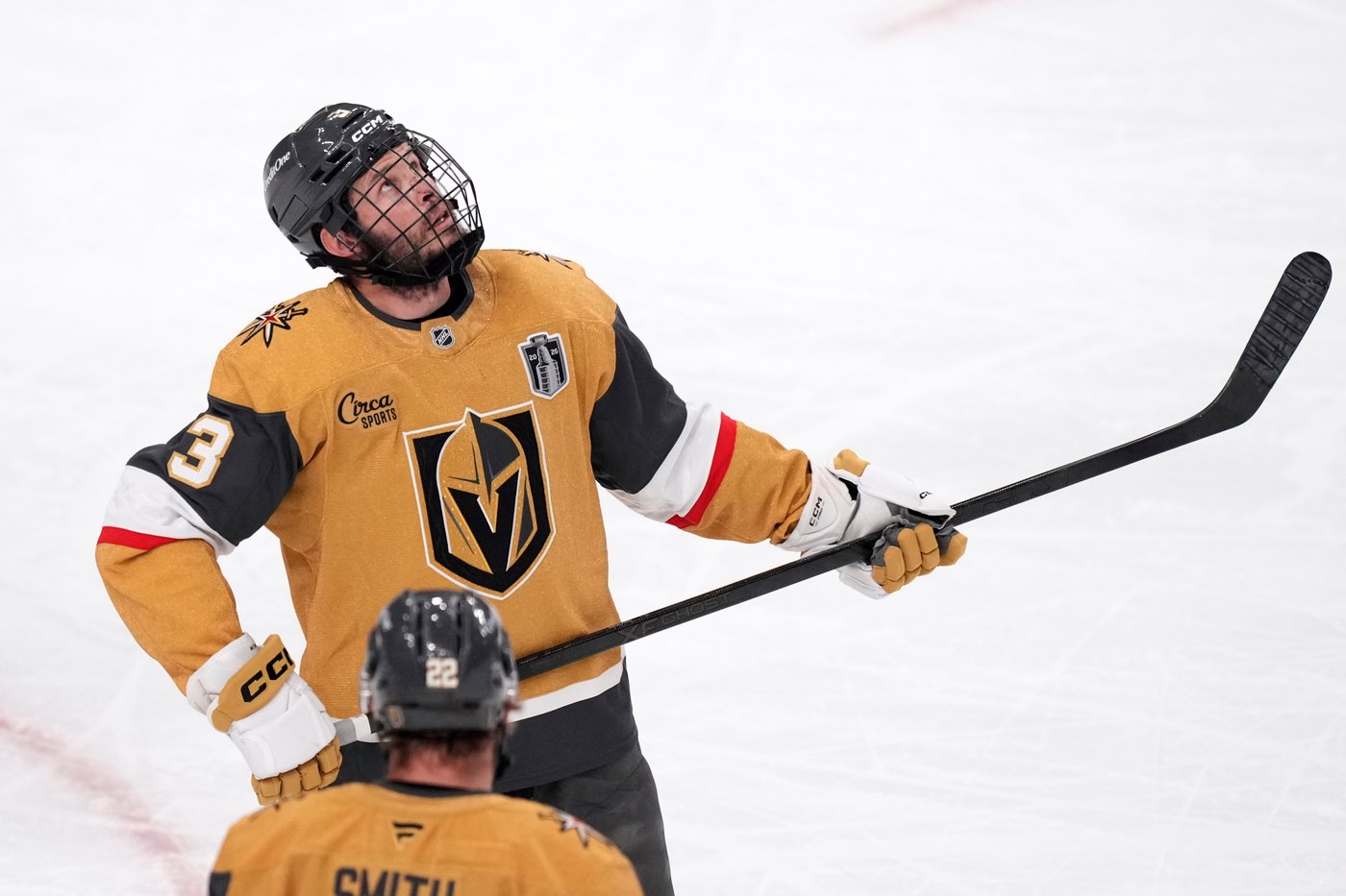 Golden Knights' McNabb earns raves after playing with two dozen ...