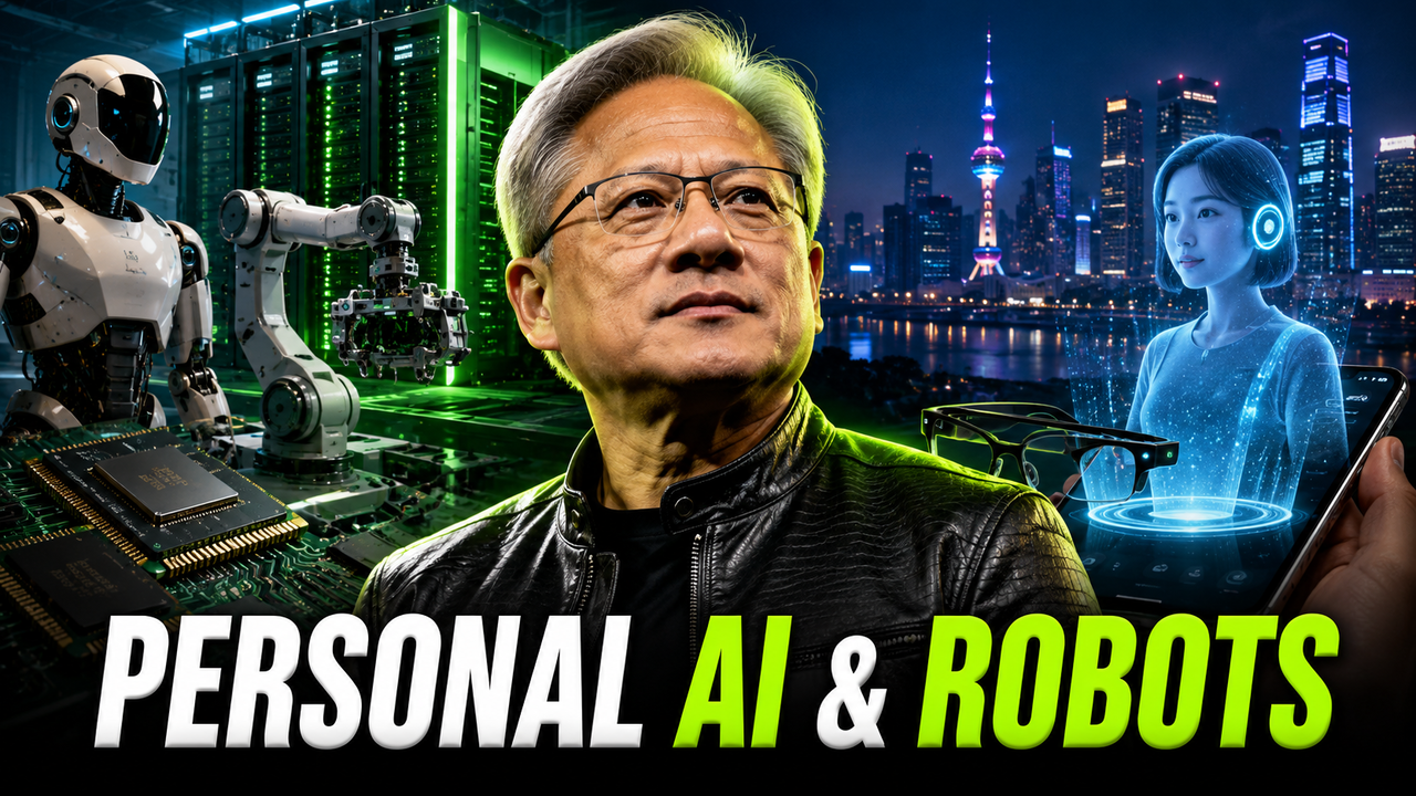 Nvidia has a new mission, wants to go big on personal and physical AI