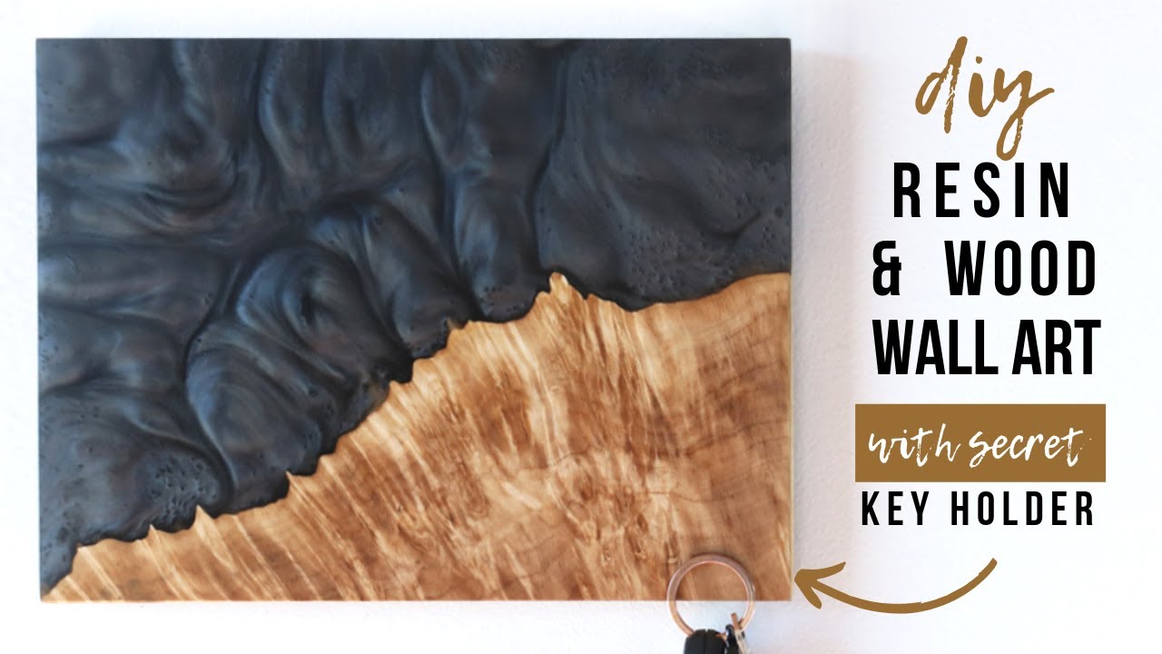 I created stunning wall art that hides keys!