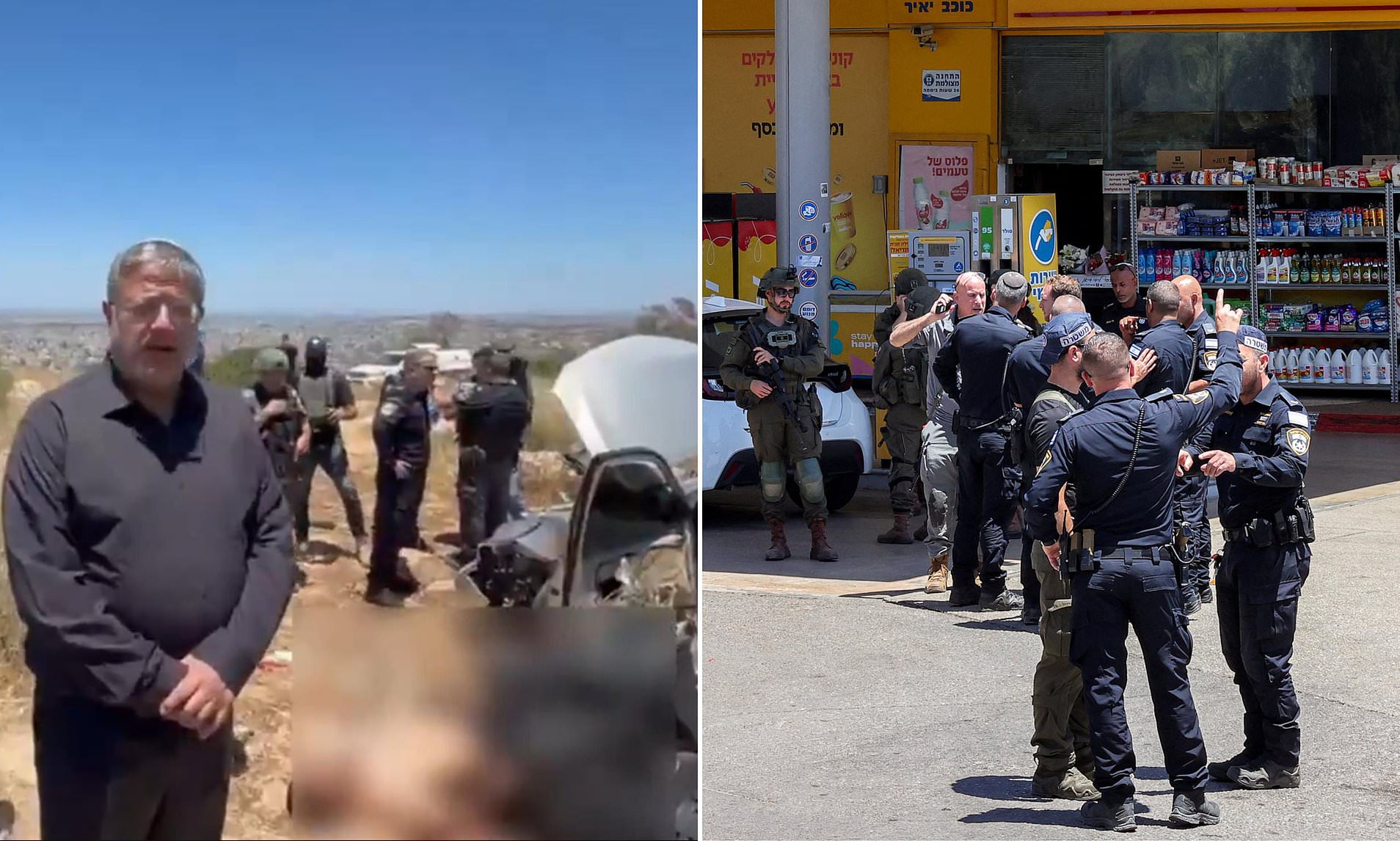 Palestinian gunman is killed by police after going on a shooting ...