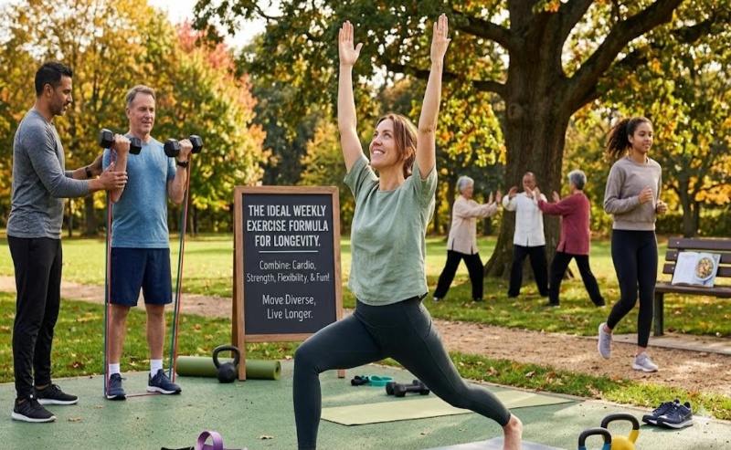 Are you missing the secret to a longer life by doing only one type of ...