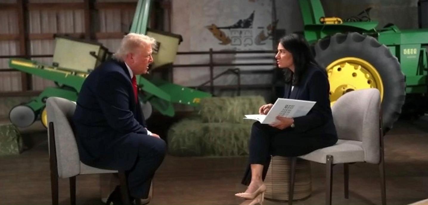 Trump walks out of Kristen Welker/'Meet the Press' interview after ...
