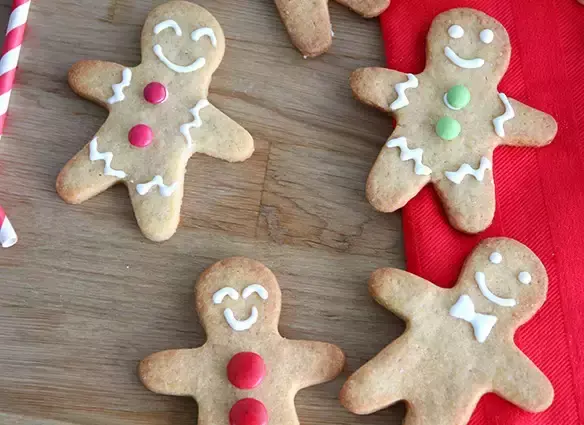 Gingerbread men cookies