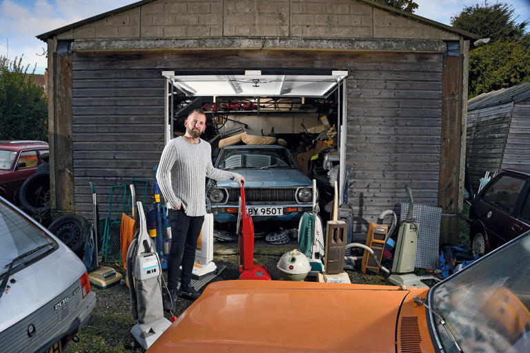 400 vacuum cleaners and 16 classic cars? This enthusiast prizes them all