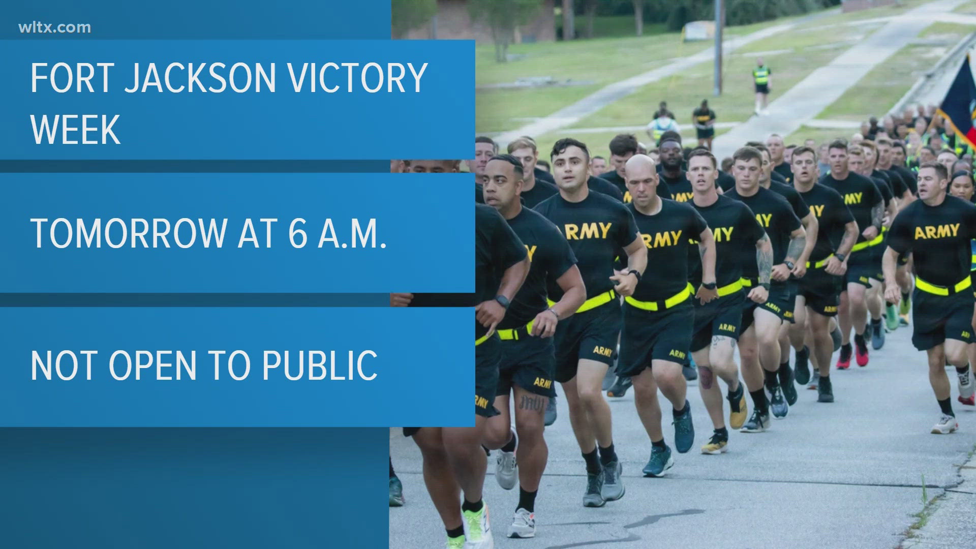 Cannon fire and a post-wide run: Fort Jackson kicks off its 109th ...