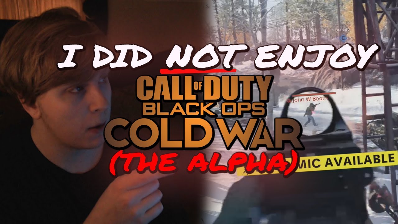 Why I didn’t enjoy the Black Ops Cold War alpha