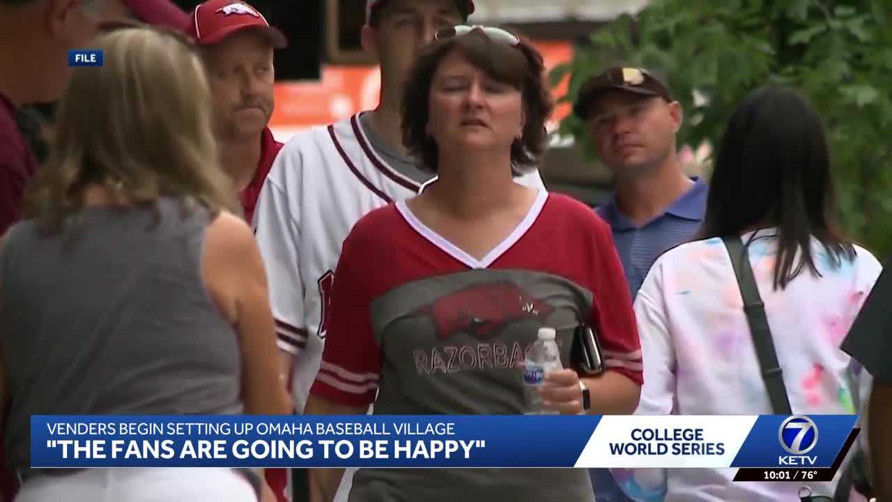 Omaha Baseball Village vendors prepare for College World Series