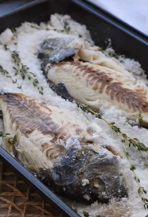 Dorada a la sal: receta fácil y jugosa