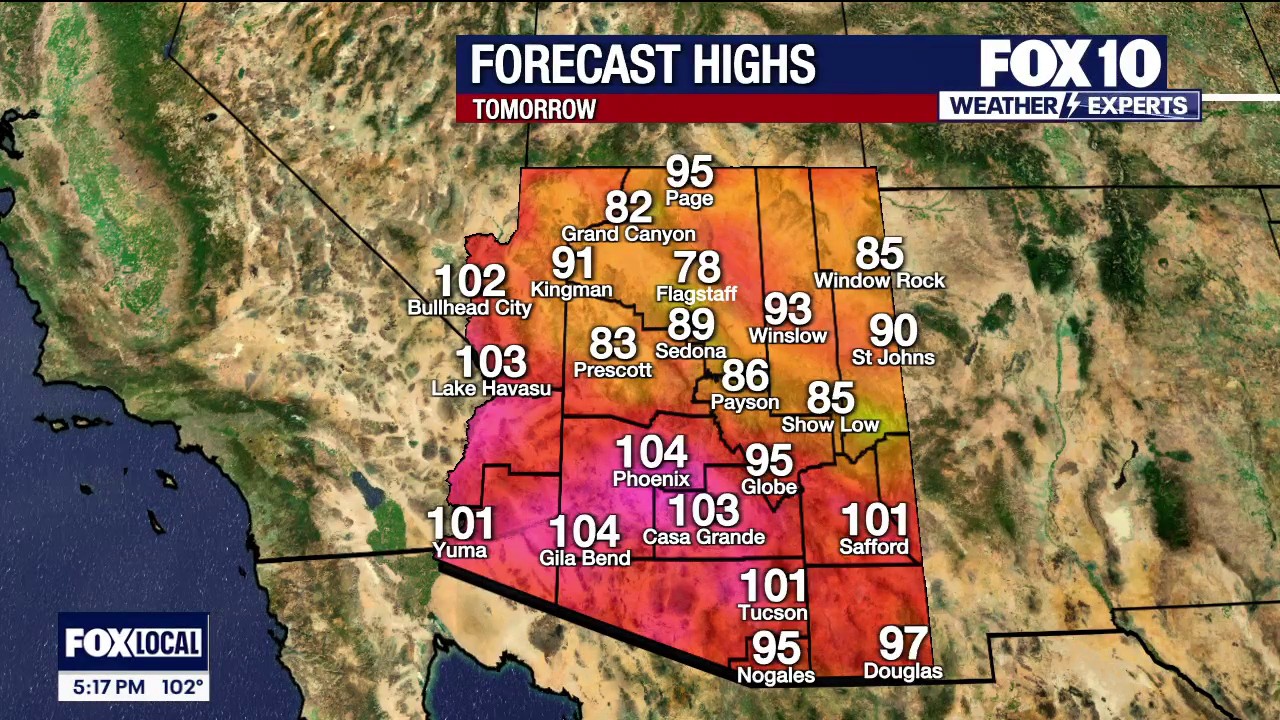 High fire danger, strong winds ahead across Arizona