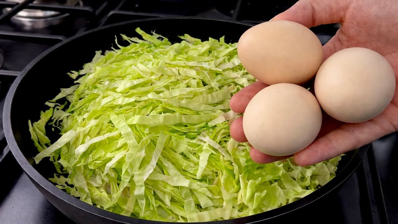 German cabbage and eggs recipe that will surprise you