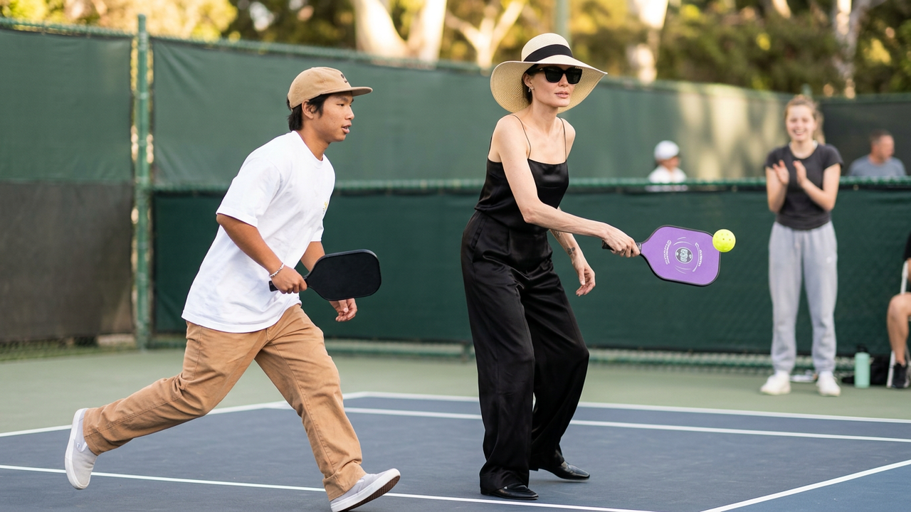 Angelina Jolie and her son Pax join forces for a star-studded ...