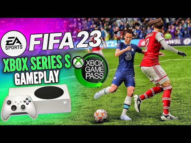 Jogando FIFA 23 no Xbox Series S via Game Pass Ultimate