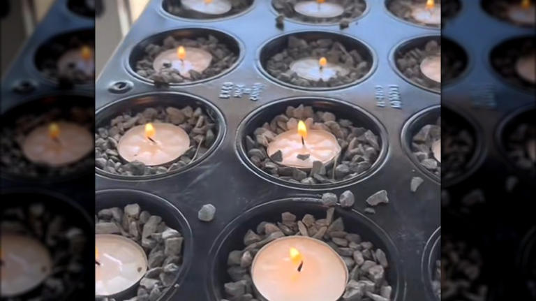 Don't toss an old muffin tin: Reuse it as a creative backyard essential
