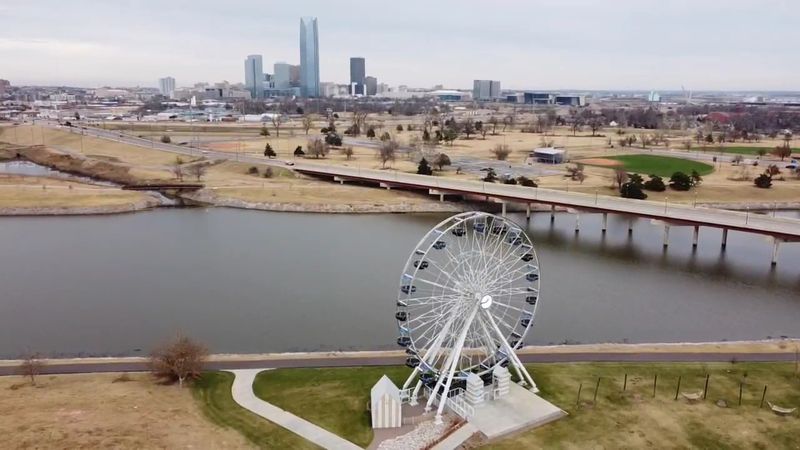 Oklahoma has a 100-foot Ferris wheel straight from the Santa Monica Pier