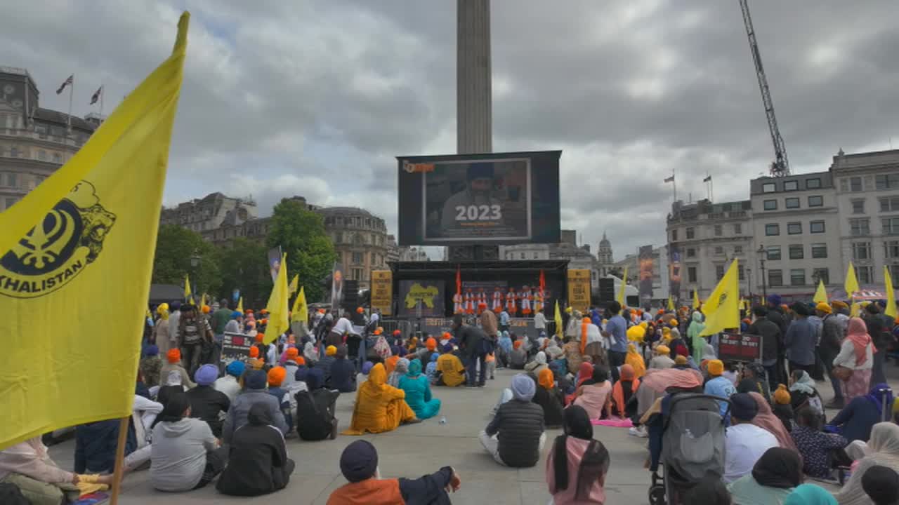 Thousands in Trafalgar Square demand Khalistan & justice for 1984 ...