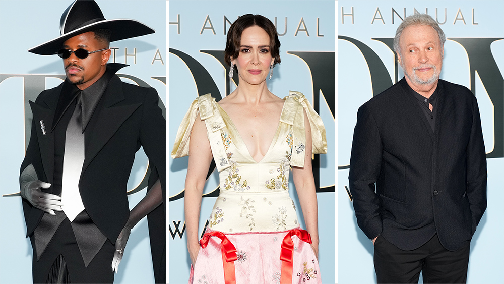 Tony Awards 2026 red carpet photos: Jeremy Pope, Sarah Paulson & more