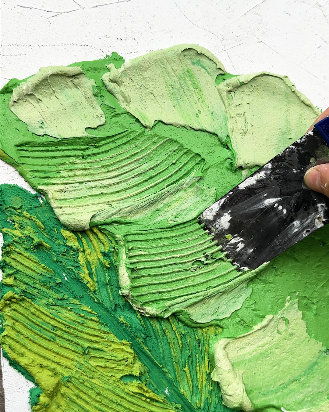 Esta obra de arte de hoja es una obra maestra 🌿