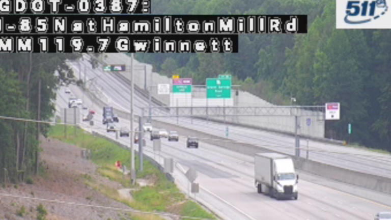 Lanes reopen on I-85 south after multi-vehicle crash