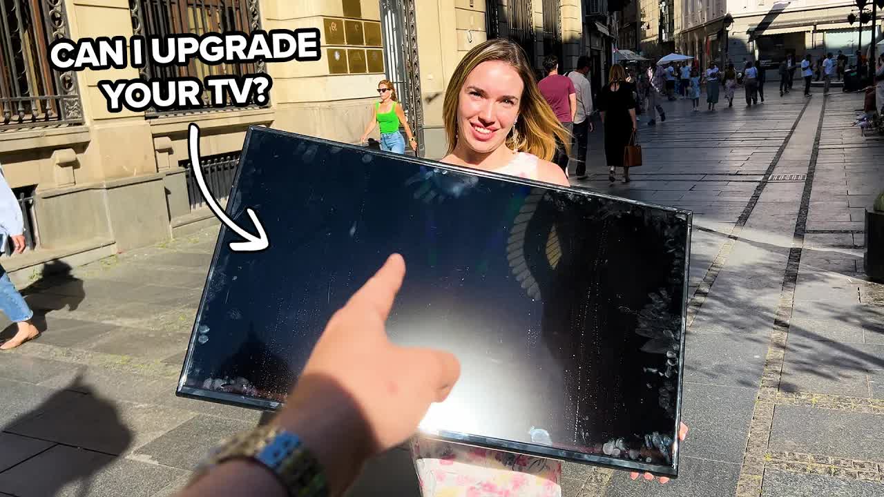Can I spray paint this stranger’s TV for $20?