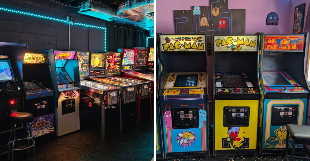 This arcade in West Virginia lets you play vintage games for just a quarter