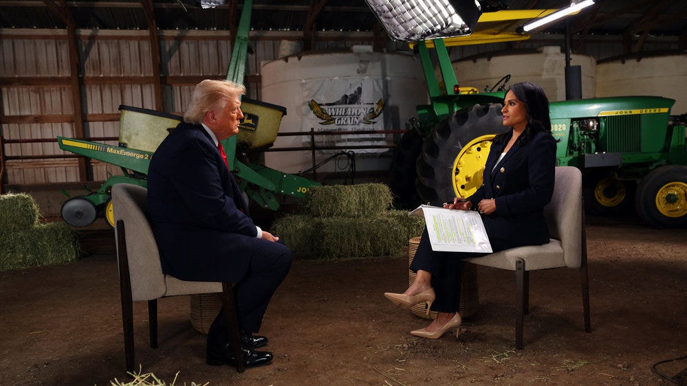 Donald Trump walks out of tense 'Meet the Press' interview