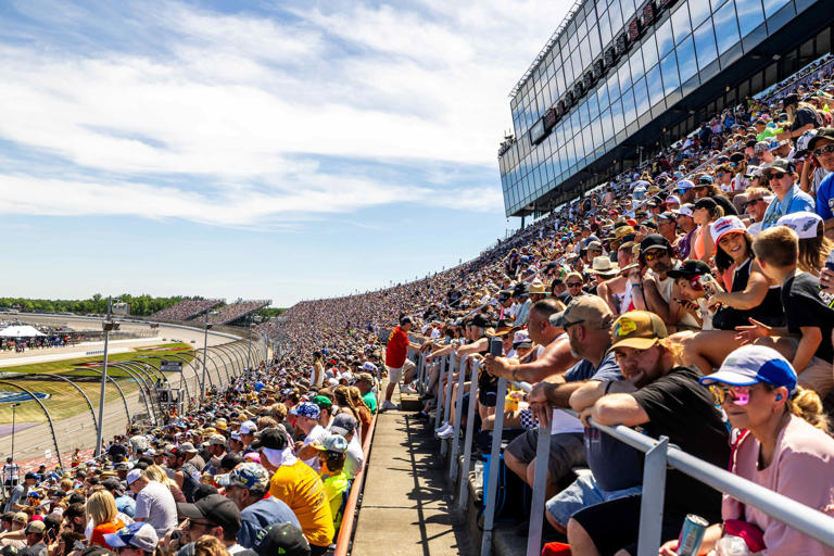 Tickets sold out for Michigan NASCAR race for first time in years