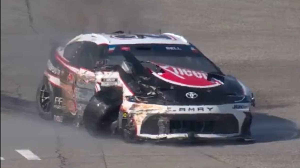 Christopher Bell and Chase Elliott violently collide at Michigan ...