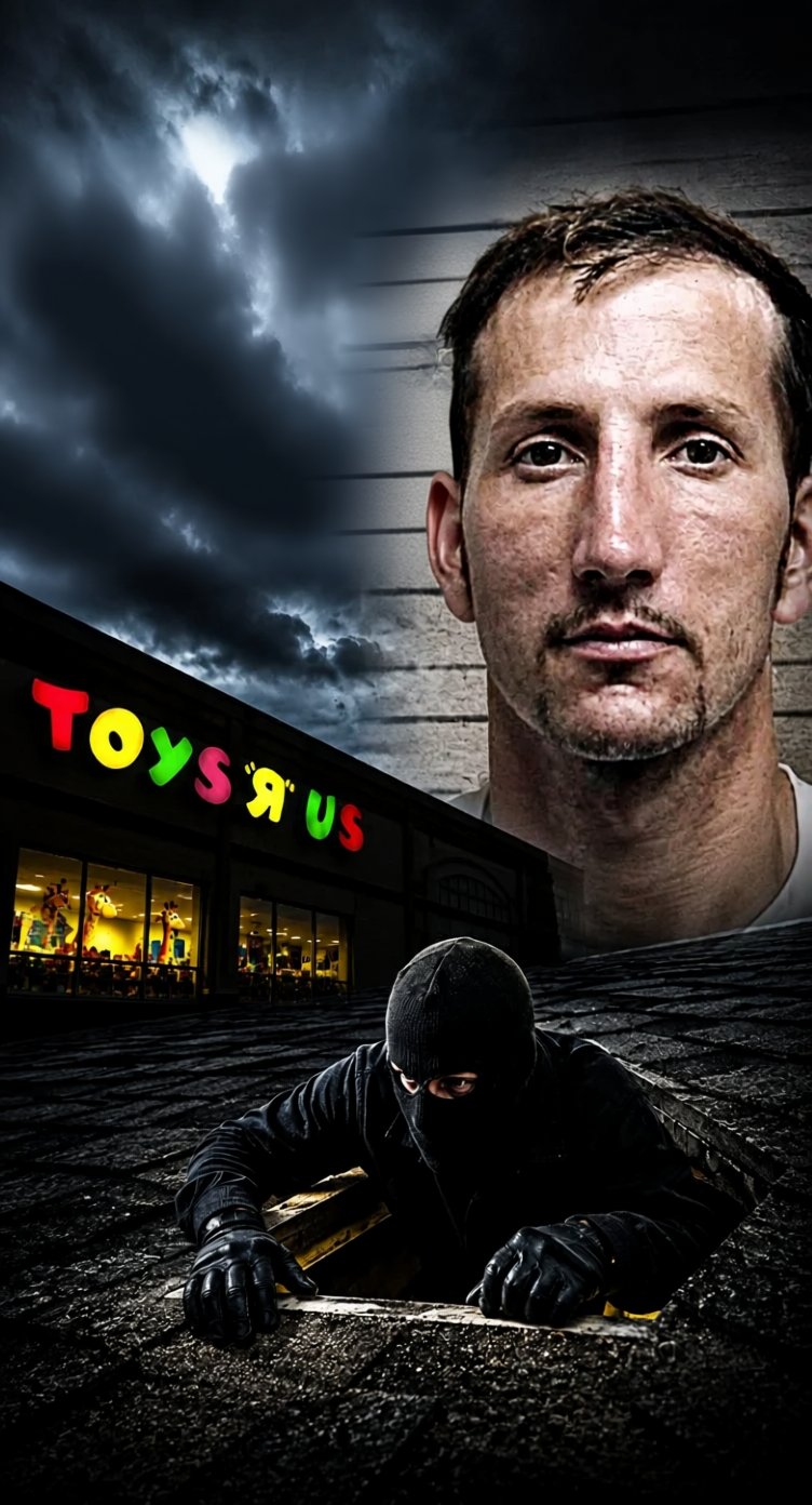 The escaped robber who lived in a toy store