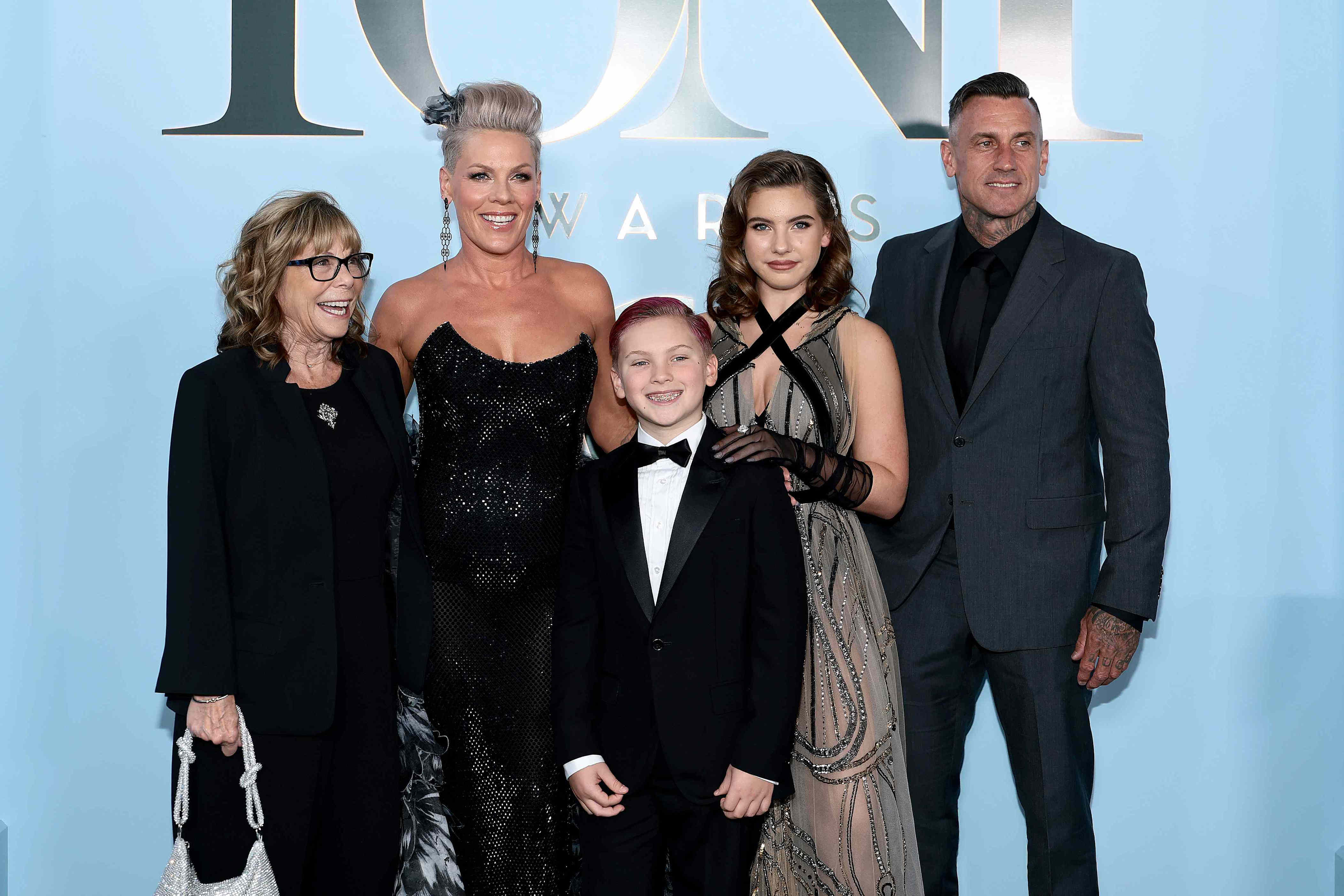 Pink has rare red carpet date night with husband Carey Hart and ...