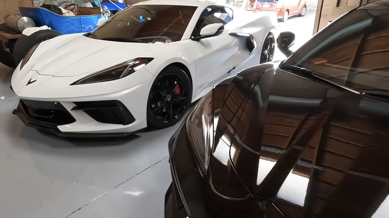 The first-ever 8.1L big block C8 Corvette has hit the streets for speed ...