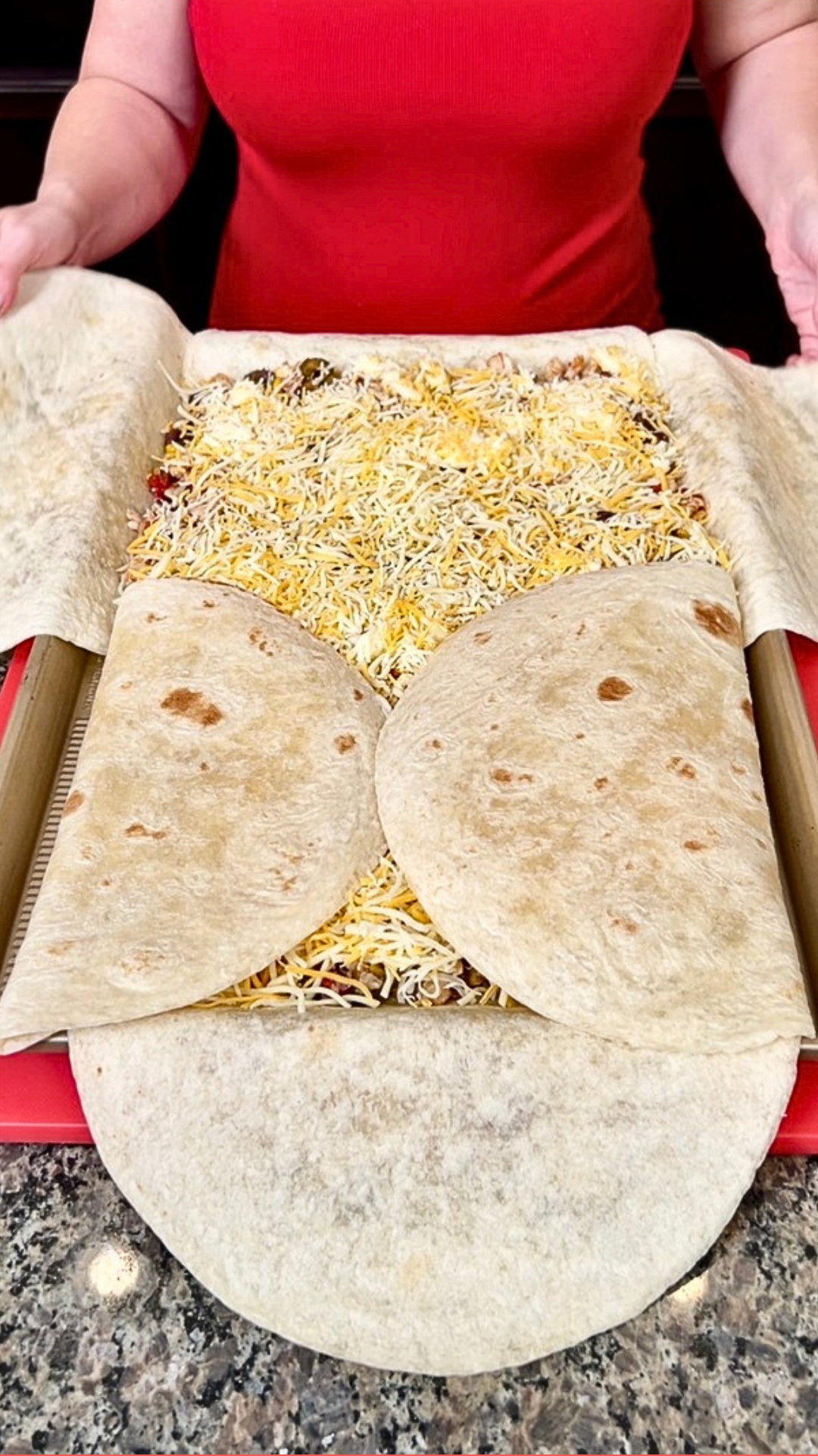 Sheet Pan Quesadillas Chicken Recipe