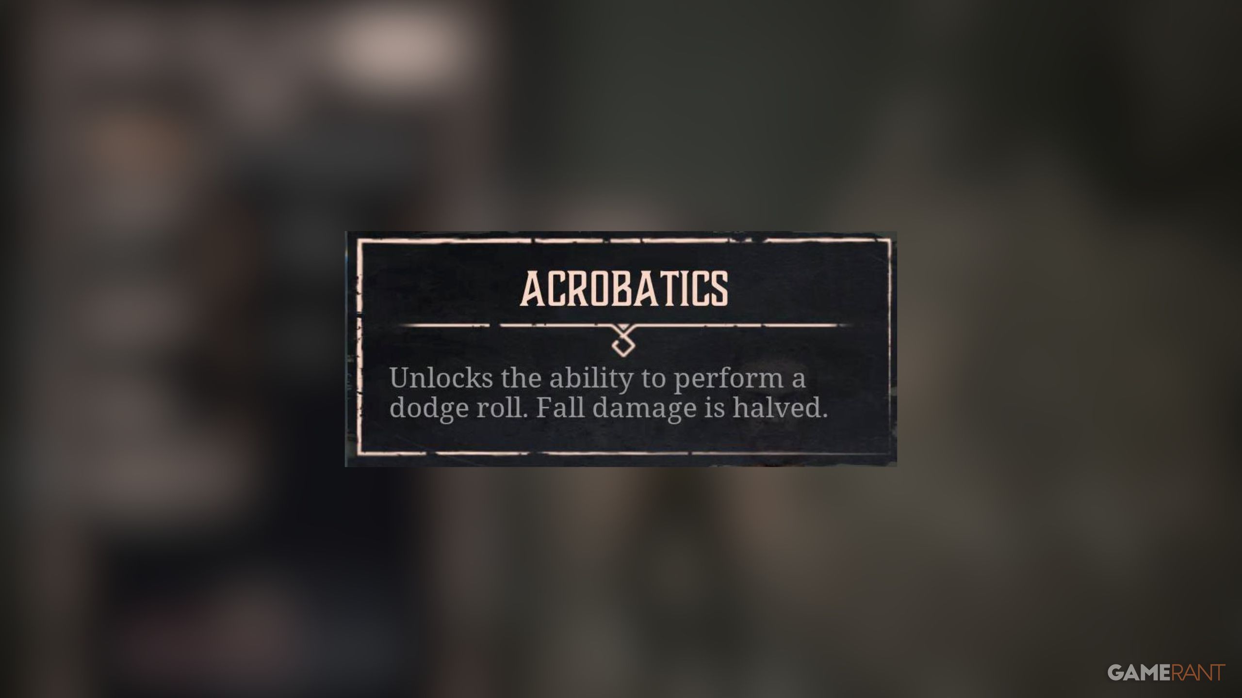 Gothic 1 remake: How to unlock dodge roll & reduce fall damage