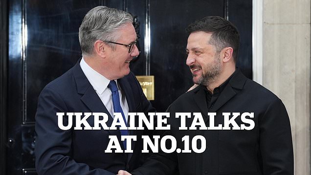Zelensky in UK for talks on pressuring Russia to end war