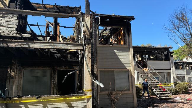 Multiple families displaced, police injured after fire ignites in St ...