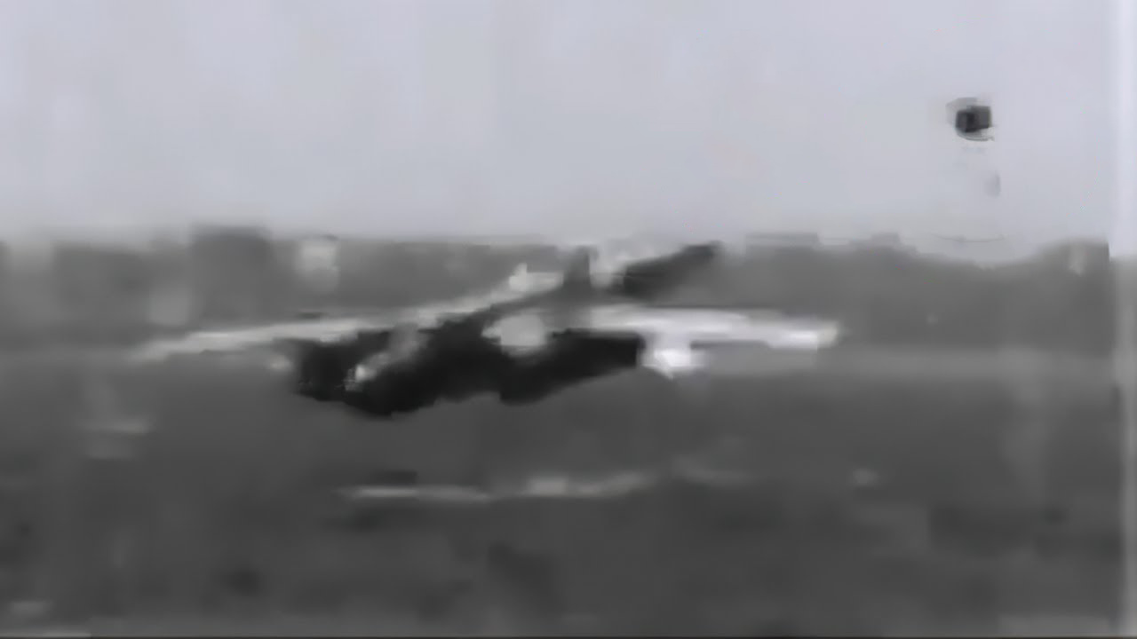 The bomb that turned back and destroyed its own aircraft