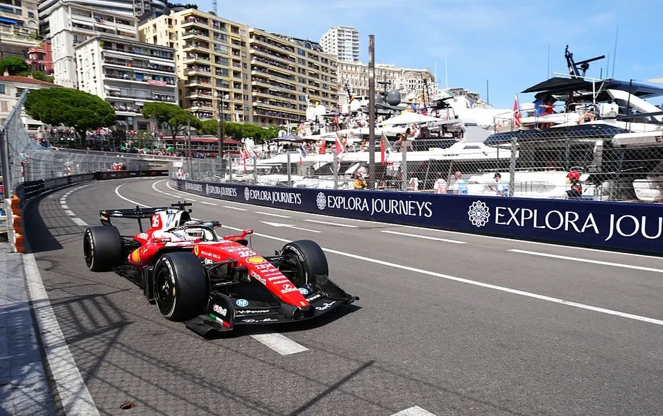Brake failure and track damage force Monaco GP red flag