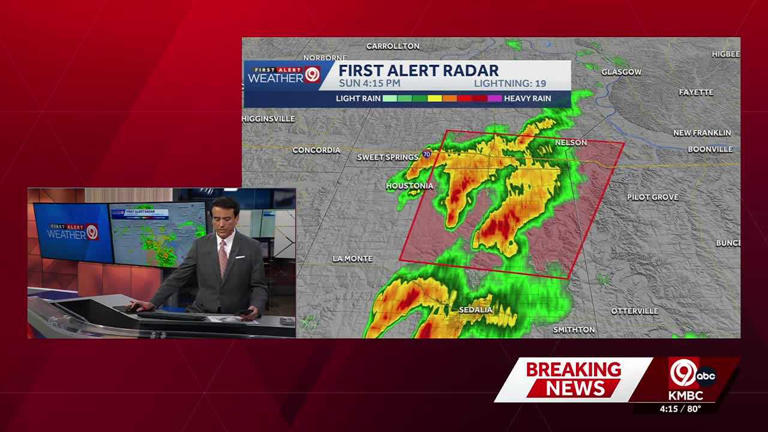 Kansas City weather: Rain, storms and flooding concerns on Sunday